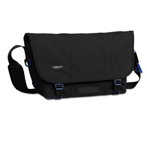 Timbuk2 | Bags | Timbuk2 Flight Classic Messenger Bag Black Blue | Poshmark